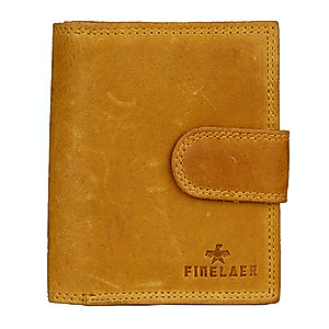 FINELAER Designer Leather Womens Wallet Purses
