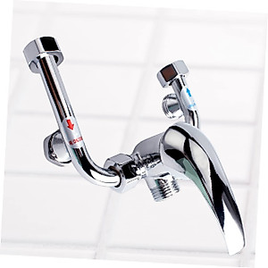 Gadpiparty 3pcs Clay Stove Mixer Tap Paw Print Bathtub Grips Toast Plate Kitchen Cabinet Organizer Thermostat Shoe Hanger Pink Cake Stand Diapers for Parrots Bath Tub Faucet Shower Head