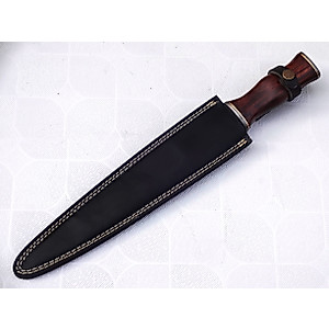 Poshland REG-212, Custom Handmade Damascus Steel 17 Inches Dirk Blade Knife (REG-212)