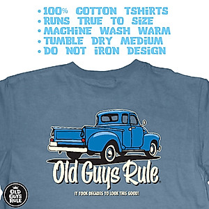 Old Guys Rule Mens It Took Decades T-Shirt XX-Large Lake