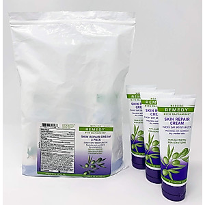 Medline Remedy Skin Repair Cream, 4 oz Tubes (3 Pack)