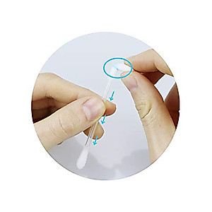 100+50 ps Alcohol Swabs Cotton Q Tips Individually Wrapped Disposable Swabsticks Sanitary First Aid Kit Safety for Women Men