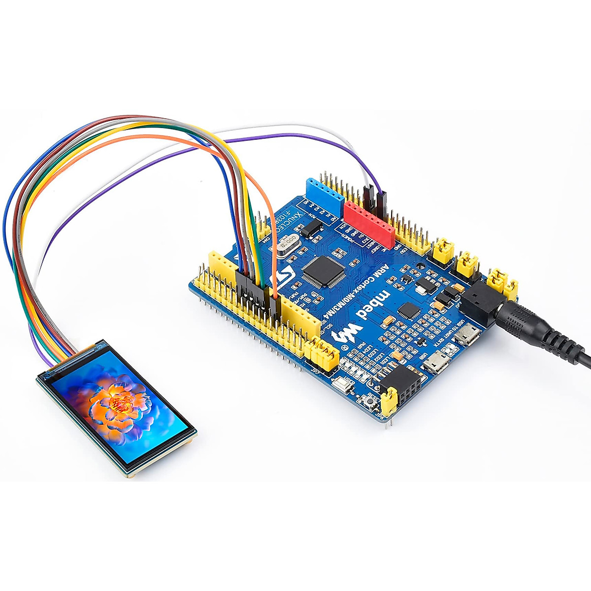 waveshare 1.9inch LCD Display Module 170×320 Resolution Screen, 262K RGB Display Color SPI Interface ST7789V2 Driver, Compatible with Arduino/Raspberry Pi / STM32, etc