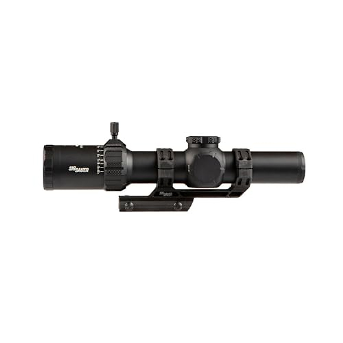 SIG SAUER Tango-MSR LPVO 1-10X28mm 34mm Tube F2/SFP MSR BDC-10 Reticle Durable Scockproof Waterproof Fogproof Hunting Rifle Scope, Alpha-MSR Mount, Lens Covers & Throw Lever Included