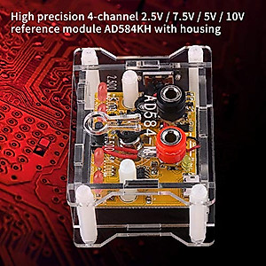 AD584KH High Precision 4-Channel 2.5V/7.5V/5V/10V Voltage Reference Module with Case