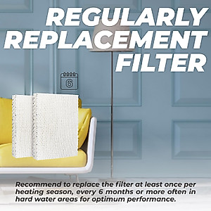 45 Water Panel Humidifier Filter Replacement for Aprilaire Models 400, 400A, 400M,Model 45 Replacement Filter Fits for Aprilaire 400 series,Whole-Home Humidifier Filter