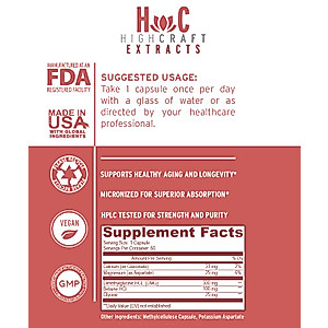 HighCraft Extracts DMG Supplement - Balanced Behavior - Calm, Reduces Irritability, restlessness, soothes Mood Changes - Magnesium, Potassium, Betaine, Dimethylglycine, Calcium Gluconate, Glycine