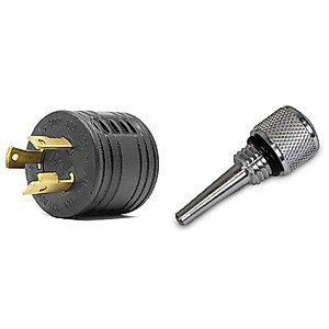 WEN Generator Accessories Bundle with Magnetic Oil Dipstick and RV Adapter