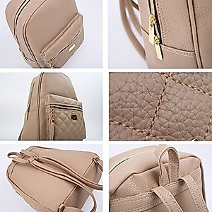 COPI Women's Simple Design Modern Cute Fashion small Casual Backpacks Black, Not big bag