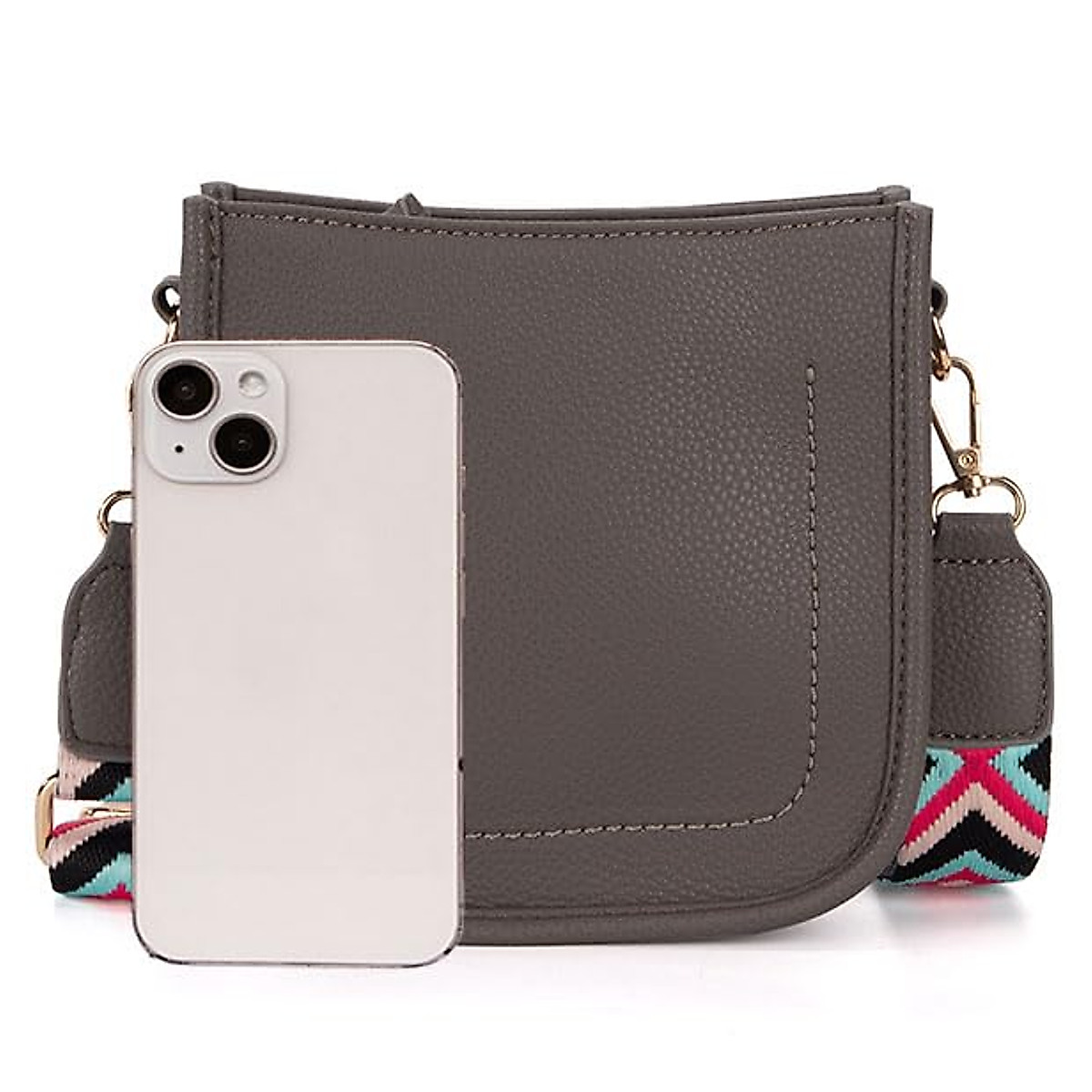 Montana West Small Crossbody Bag for Women Mini Classic Lightweight Bucket Purse,MWC-077AGY