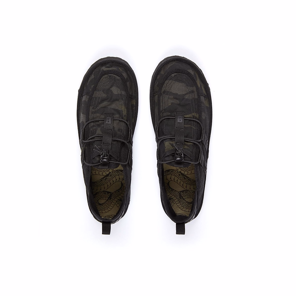 VIKTOS Men's Trenchfoot Water-Resistant Indoor/Outdoor Lightweight Tactical Performance Shoes | Hi-Rebound EVA Midsole | Wear as a Shoe or Sandal with Foldable Heel, Multicam Black, 6