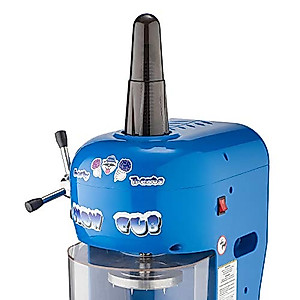 Great Northern Popcorn Company 6062 Snow Cub Ice Shaver, 14L x 17W X 34"H, Blue