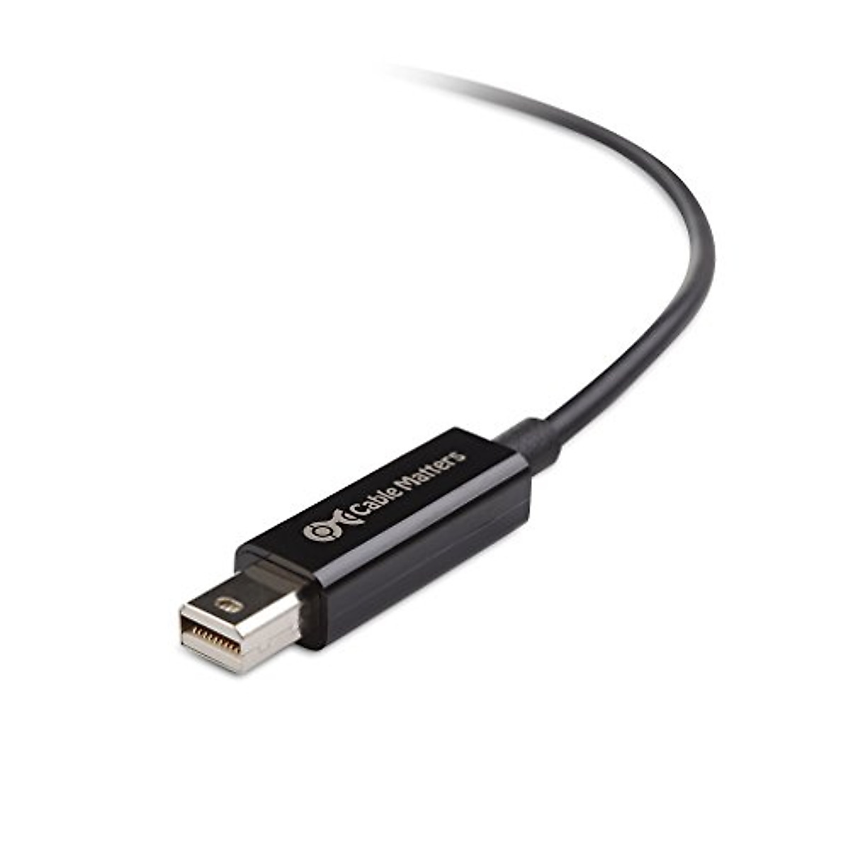 [Intel Certified] Cable Matters Thunderbolt Cable (Thunderbolt 2 Cable) in Black 3.3 Feet