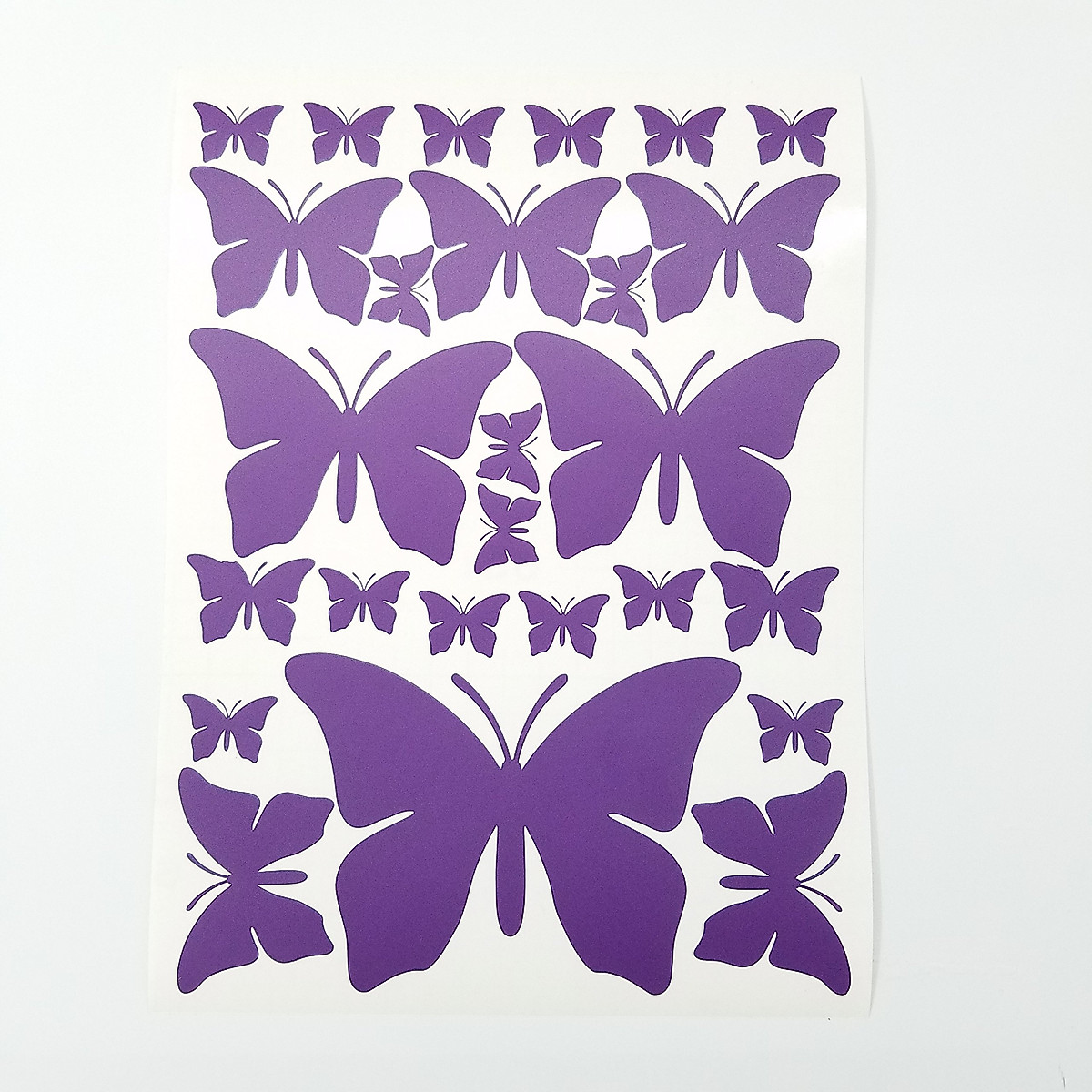 Jeyfel Decals: Butterfly Wall Decals- Purple, Pink & Turquoise Set. DIY Decoration. Beautiful Butterfly Wall Stickers. Girls, Nursery, Room Decor.