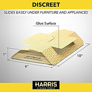 Harris Roach Glue Traps, Non Toxic (10-Pack)