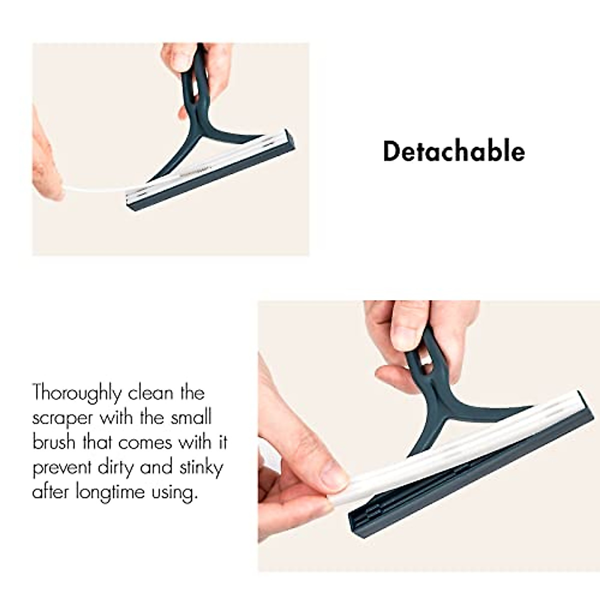 Greenkit Pet Hair Remover for Couch,Non-Damaging Pet Hair Remover for Furniture,for Clothes,Carpet Scraper,Pet Fur Remover,Lint Brushes for Pet Hair(Blue,1pc)