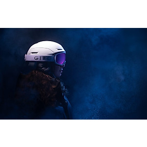 Giro Millie Ski Goggles - Snowboard Goggles for Women & Youth - White Core Light Strap with VIVID Pink Lens