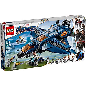 LEGO Marvel Avengers: Avengers Ultimate Quinjet 76126 Building Kit (838 Pieces)