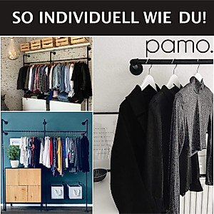 pamo Black s Hooks for Hanging Clothes - Set of 5 or 10-4.33" Large s Hooks Heavy Duty I Suitable as Clothes Rod Hooks, Hanging Hooks for pots, etc.