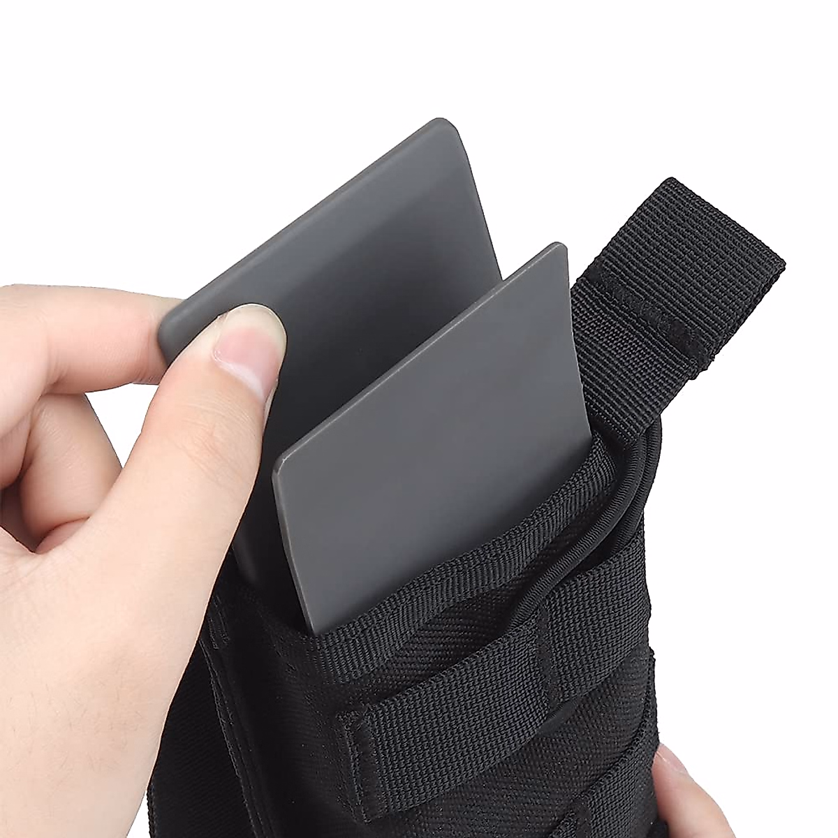 WarmHeartting Nylon Magazine Pouch Insert Set 5.56 7.62 Mag Pouch Accessories for Tactical Airsoft Hunting Game