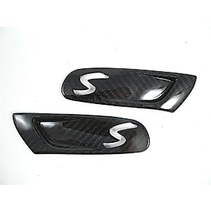 ATEX Dry Carbon Side Markers Scuttle Vents Overlay Cover for Mini Cooper F55/F56 S