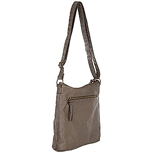 Stone Mountain Smoky Mountain Solid Bucket Handbag One Size Grey