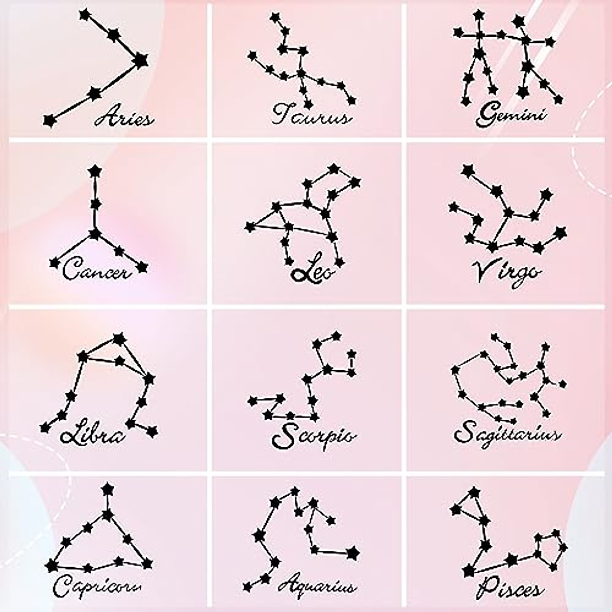 Parima Travel Must Haves Jewelry Box, Constellation Jewelry Box | Small Jewelry Organizer Box | Necklace Earrings Ring Box | Mini Travel Jewelry Case for Girls Jewelry Box -Taurus