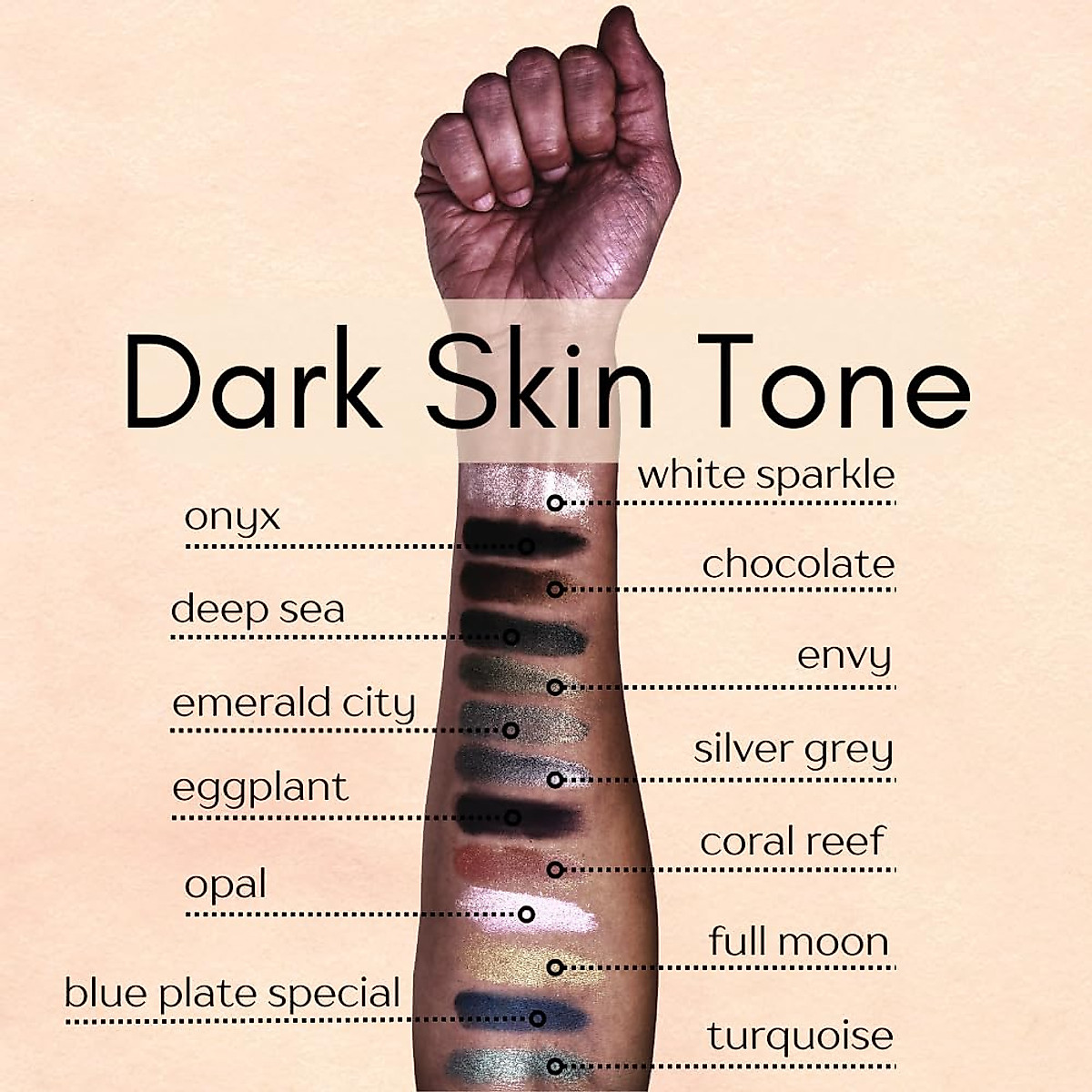 Pure Ziva White Sparkle Vanilla Shimmer Vegan Single Loose Eyeshadow; Talc, Paraben & Cruelty Free