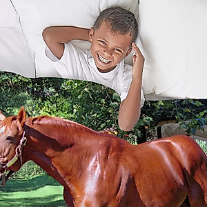 CafePress Secretariat Big Red Throw Blanket Super Soft Fleece Plush Throw Blanket, 60"x50"