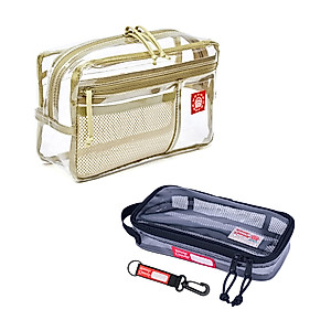 Rough Enough Clear Toiletry Bags for Traveling Toiletries Makeup bag Travel Cosmetic Bags for Women and Men