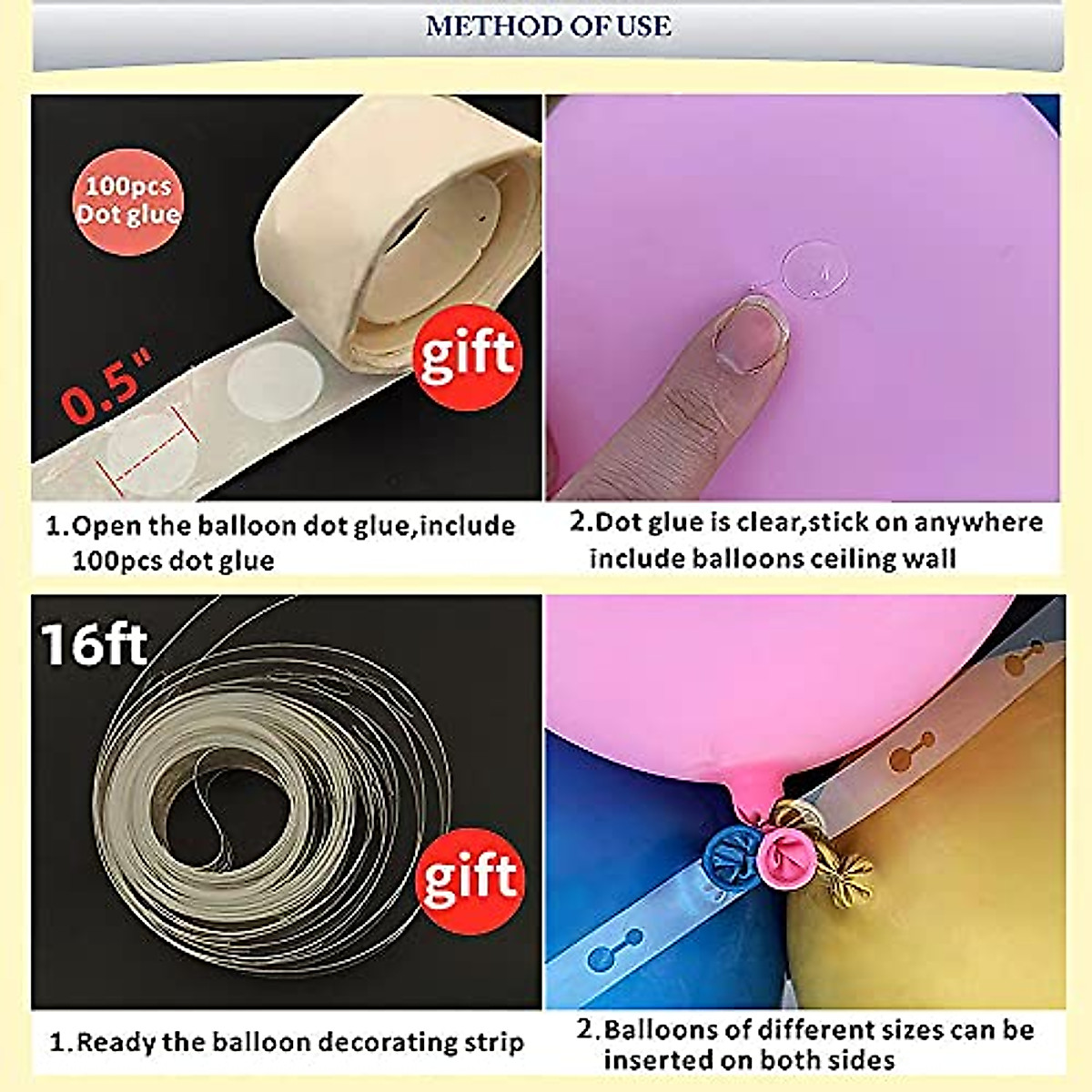 Rose Gold Pink Balloons Garland Arch Kit 124PCS Rose 4D Balloons For Birthday Party Wedding Decoration Baby Shower Home Christmas Party Balloons Supplies