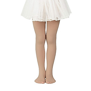 Baby Leggings Christmas Ballet Dance Tights Girl Socks Toddler Seamless Leg Warmers Nude 1-3T