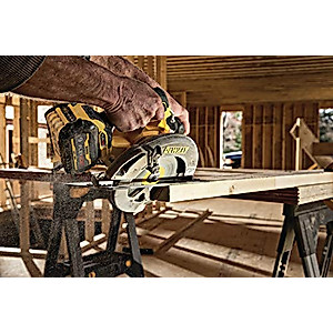 DEWALT FLEXVOLT 60V MAX* Circular Saw with Brake Kit, 7-1/4-Inch (DCS578X1)