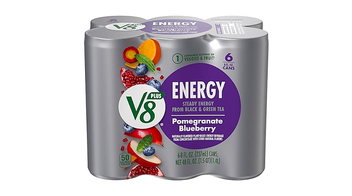 V8 +Energy Pomegranate Blueberry Juice - Natural Energy Drink