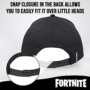 Fortnite Baseball Cap for Boys, Quality Made Boys Hat and Fitted Cap, Flatbrim Baseball Fortnite Hat with Sleek Design
