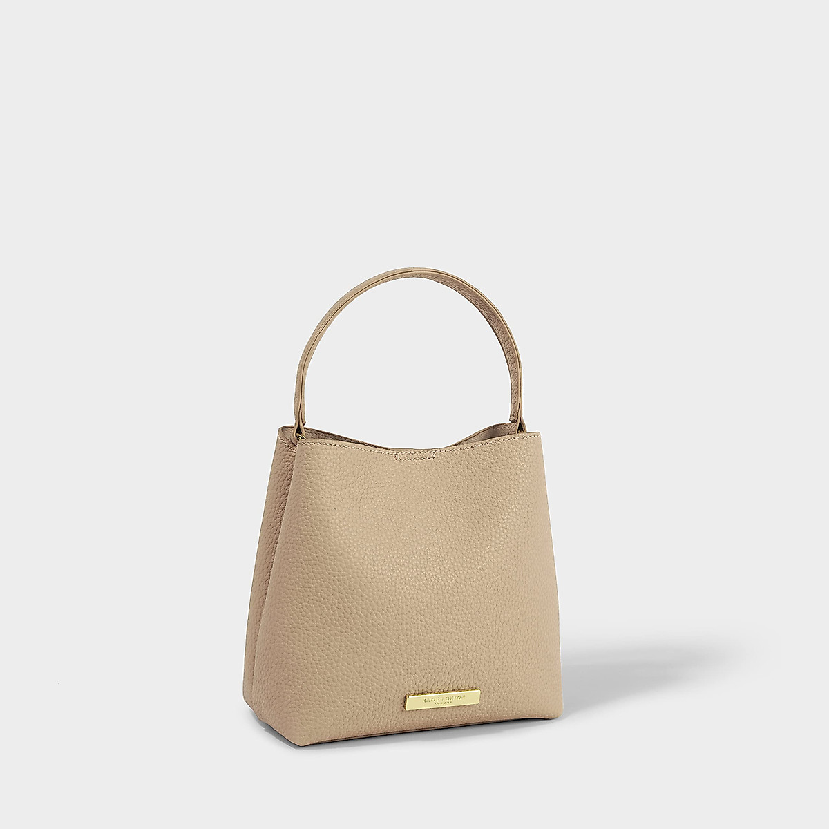 KATIE LOXTON Lucie Womens Vegan Leather Adjustable Detachable Strap Crossbody Pale Pink