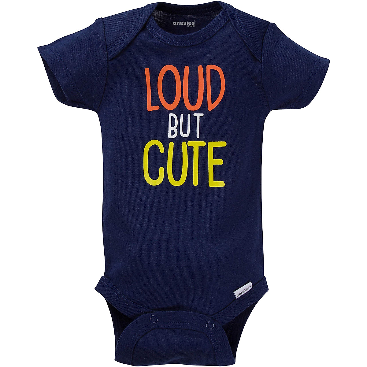 Onesies Brand Baby Boys' 8-Pack Short Sleeve Mix & Match Bodysuits, Loud Cute Dog, 3-6 Months