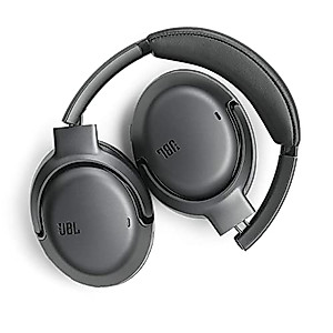 JBL Tour ONE Wireless Noise Cancelling Bluetooth Headphones, Hi-Res Audio, Perfect Voice Clarity Phone Calls, up to 50H Battery, Google Assistant and Amazon Alexa (Black) (Renewed)