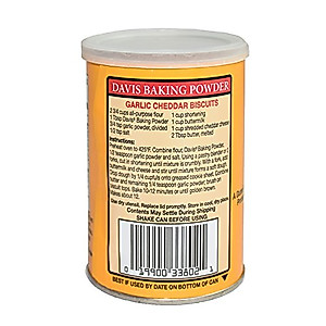 Davis Double Acting Baking Powder, 8.1 Ounce