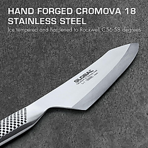 Global G-7-7 inch, 18cm Oriental Knife 7" Deba, 7", Stainless Steel
