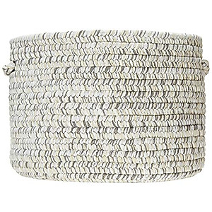 Colonial Mills Corsica Utility Basket, 14 by 10-Inch, Silver Shimmer