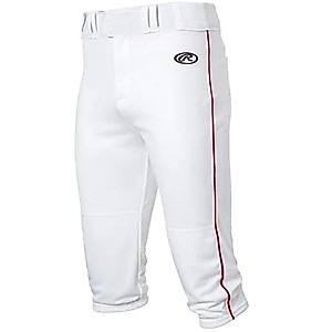 Rawlings Boys Ylnchkpp Pant, White/Red, XX-Large US
