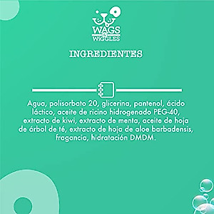 Wags & Wiggles Relieve Anti-Itch Spray for Dogs | Waterless Dry Shampoo for Dogs With Dry, Itchy, Or Sensitive Skin | Kiwi Scent Your Dog Will Love, 12 Ounces, Anti-Itch Spray - Kiwi