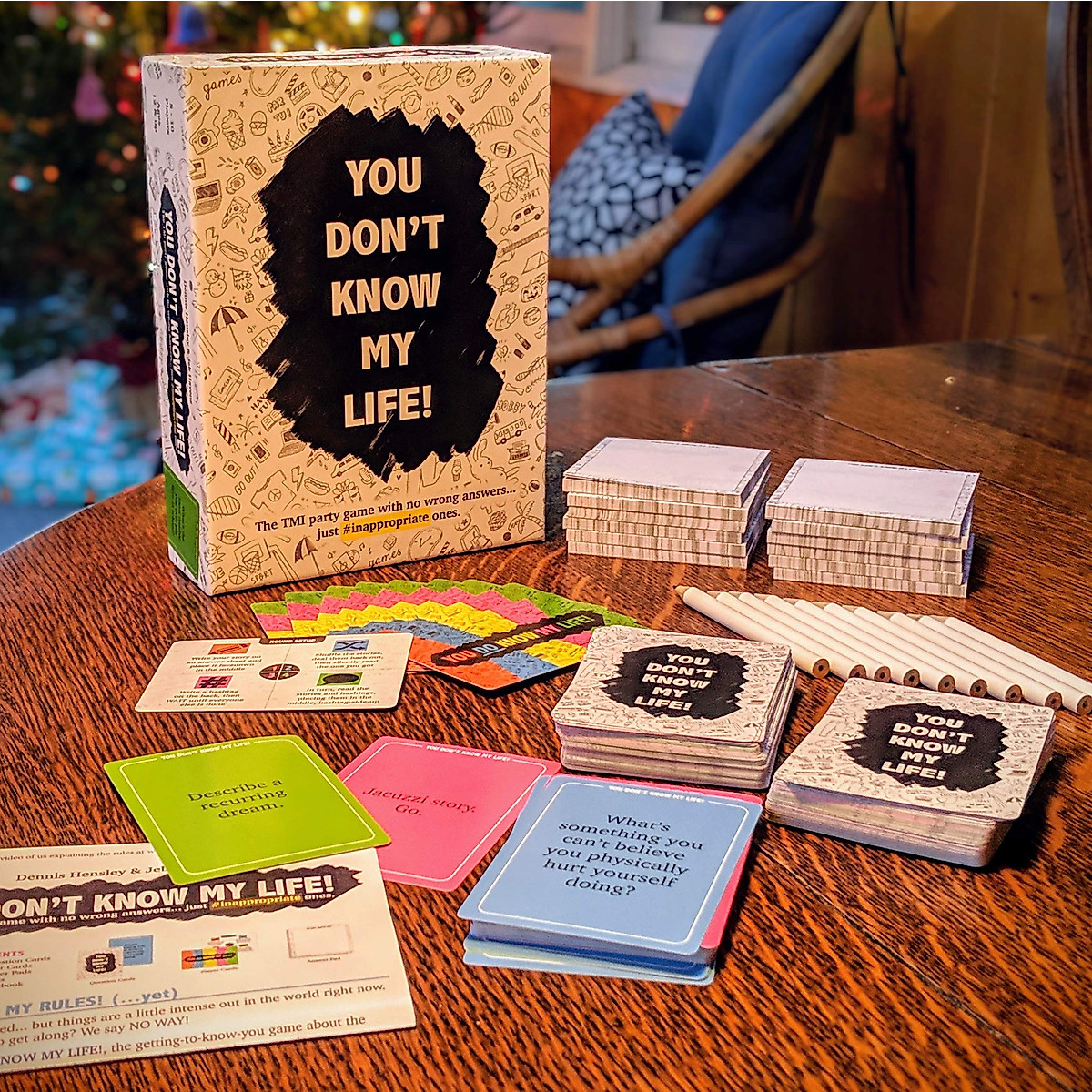 You Don't Know My Life!! - The TMI Party Game with no Wrong Answers, just #Inappropriate Ones