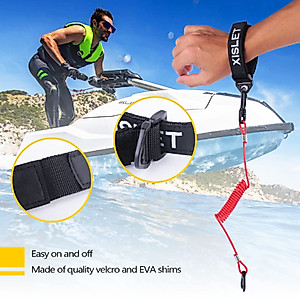 Xislet Lanyard Switch Compatible with Yamaha Jet Ski Waverunner VX Cruiser FX Engine Safety Stop Tether Replace EW2-68348-00-00 Aftermarket 6K8-82556-00-00