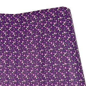 Yifely Purple Decorative PVC Shelf Paper Drawer Liner Self-Adhesive Shelved Dresser Cabinet Decor 17.7 Inch by 9.8 Feet