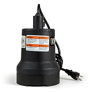 Everbilt SUP54-HD 1/6 HP Plastic Utility Pump