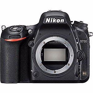 Nikon D750 Digital SLR Camera Body (Renewed)