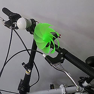 Mini Wind Turbine Motor Blade W/Bulb DIY Kit Power Alternative Energy Generator