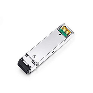 INVAXON Gigabit SFP LC Single-Mode Transceiver 1000BASE-LX/LH GLC-LH-SMD/GLC-LH-SM/SFP-GE-L, 1 1310nm, 20km DDM/DOM fuction Compatible w/Standard SFP Slots Hot Pluggable